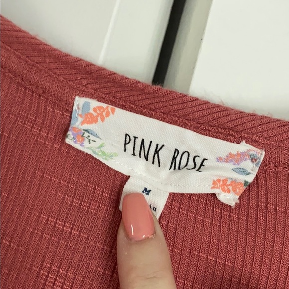 Pink Rose | Tops | Pink Rose Top | Poshmark